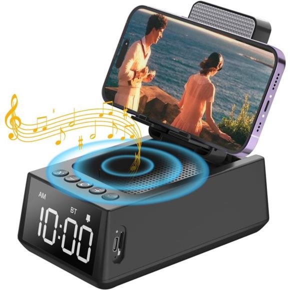 Other | 3 In 1 Wireless Bluetooth Speaker With Loud Alarm Clock Cell ...